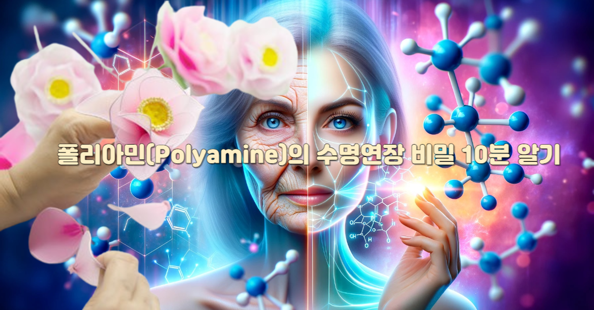 폴리아민(Polyamine)의 수명연장 비밀 10분 알기 - unageing
